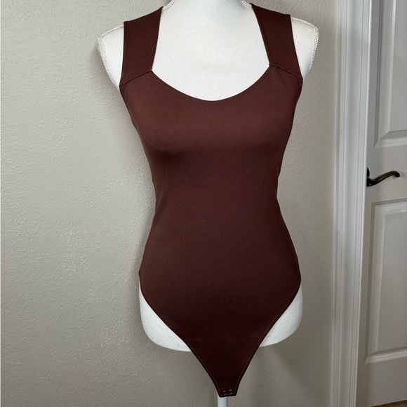 Abercrombie & Fitch | Tops | Abercrombie Chocolate Brown Bodysuit ...
